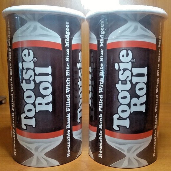 TOOTSIE ROLL INDUSTRIES INC. | Toys | 2 X Tootsie Roll Banks Filled ...
